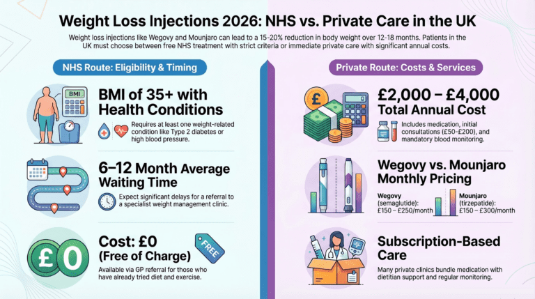 Cost of Weight Loss Injections UK 2026: NHS Eligibility and Private ...